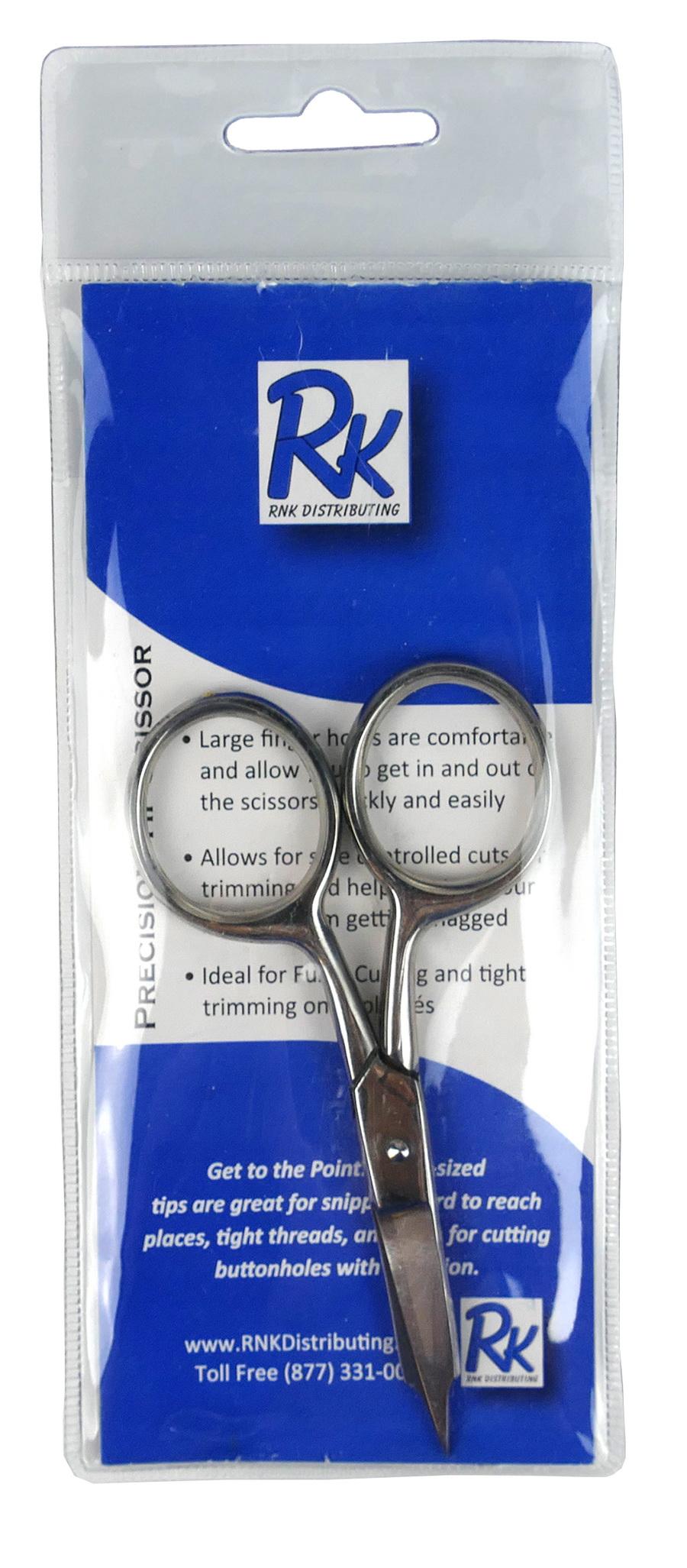 RNK Distributing Precision Micro-Serrated Straight-Tip Trimming Scisso